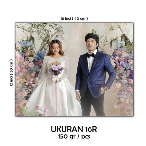 CUCI CETAK FOTO WEDDING FOTO KELUARGA CETAK FOTO PERNIKAHAN MURAH KUALITAS BAGUS ELEGAN UKURAN