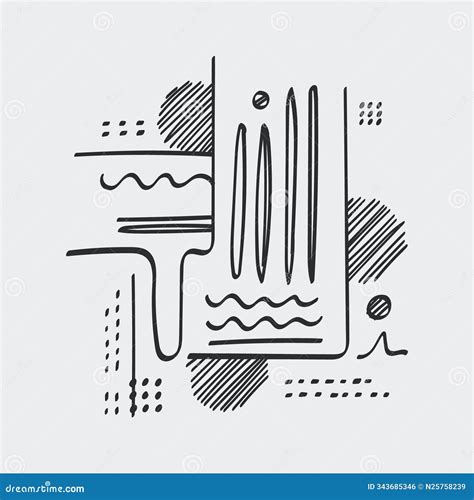 Structural Composition With Vertical Lines And Mesh Shapes The Image Resembles A Technical