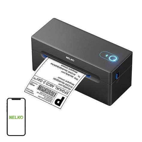 Nelko Pl70e Thermal Label Printer Black Smartcom Webáruh