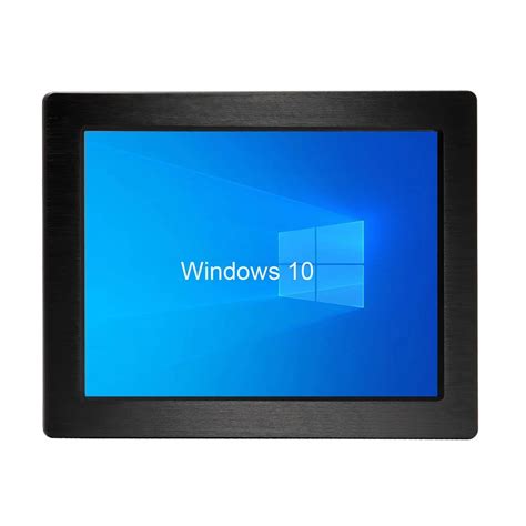 팬리스 산업용 패널 Pc 15 인치 Lcd 5 선 저항 막 터치 스크린 코어 I3 프로세서 견고한 Hmi 사용자 지정