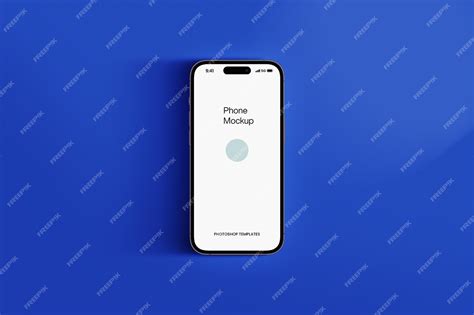 Psd 스마트폰 모형 템플릿 편집 가능한 배경색 프리미엄 Psd 파일