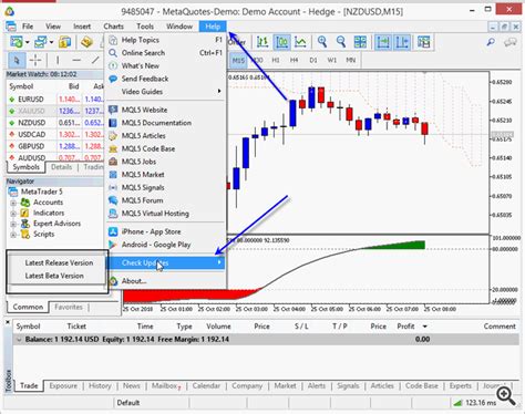Metrotrader 5 Platform Beta Build 1930 Glitches In The Program Cause