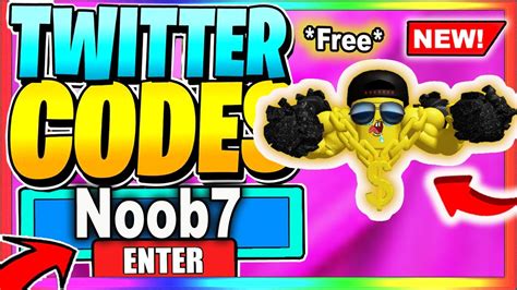 ALL NEW CODES NEW UPDATE Roblox Mega Noob Simulator YouTube