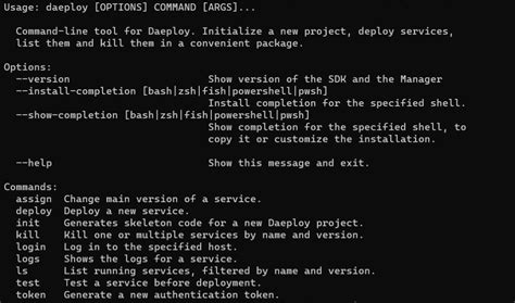 Getting Started With Daeploy Daeploy