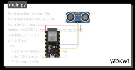 Punto 4 Sensor Hcsr04 Wokwi Esp32 Stm32 Arduino Simulator Punto 4 Sensor Hcsr04 Wokwi Esp32 Stm32 Arduino Simulator