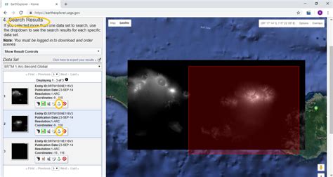 Tutorial Mendownload Data Digital Elevation Model Dem Pada Usgs How