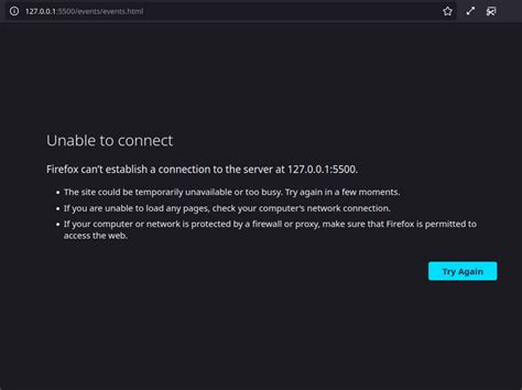 Bug Wrong Navigational Link For Events Page On Homepage 🪲 · Issue