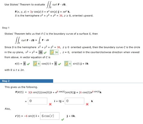 Solved Use Stokes Theorem To Evaluate Sle Curl F Ds Fx