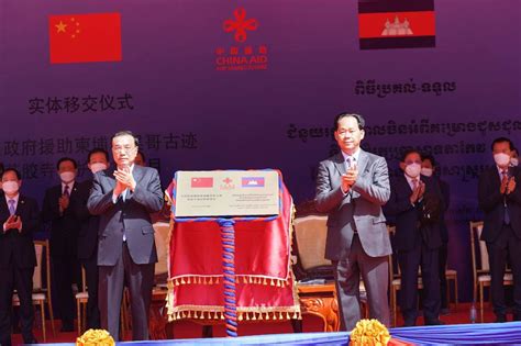 ឯកឧត្តម ជា សុផារ៉ា បានថ្លែងនៅក្នុងពិធីប្រគល់ ទទួលជំនួយរបស់រដ្ឋាភិបាលចិន អំពីគំរោងជួសជុល