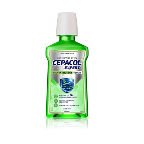 Enxaguante Bucal Cepacol Solução Fluor 250ml