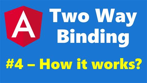 64 How It Works Two Way Binding Angular Series Youtube