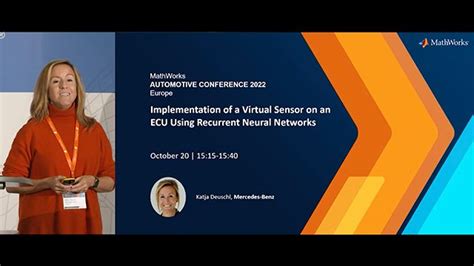 Implementation Of A Virtual Sensor On An Ecu Using Recurrent Neural Networks Matlab