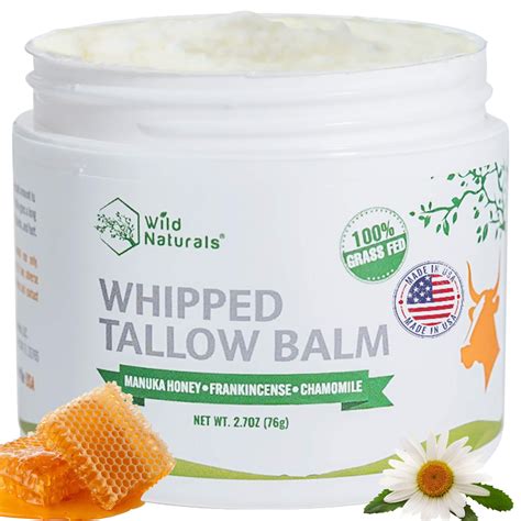 Whipped Tallow Balm For Eczema Dry Skin And Anti Aging Wild Naturals