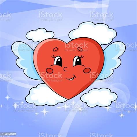 귀여운 캐릭터 다채로운 벡터 일러스트레이션입니다 만화 스타일입니다 색상 추상 적 배경에 격리 디자인 요소입니다 디자인 서적