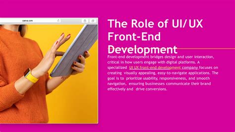 Optimizing User Engagement With Ui Ux Front End Development Pptx Web Development Internet
