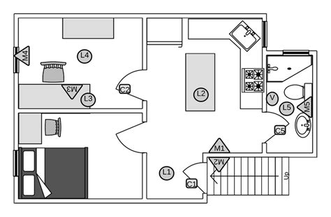 Floor Plans Of The Testbed And Device Deployment Layout Download