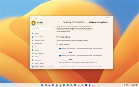 How To Restrict Bandwidth For Updates On Windows 11 Windows Central