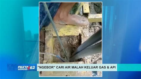Ngebor Cari Air Malah Keluar Gas Dan Api Net News Facebook