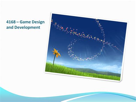 Csci 4168 Game Design And Development