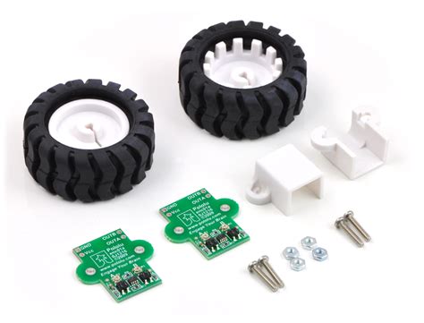 Pololu 42×19mm Wheel And Encoder Set