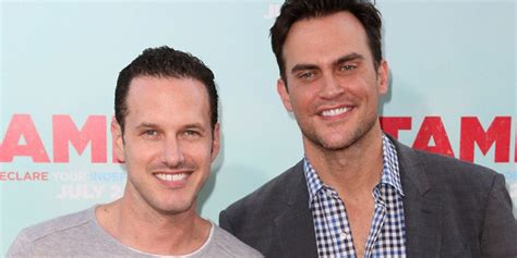 Glee Star Cheyenne Jackson Marries Beau Jason Landau Huffpost Voices