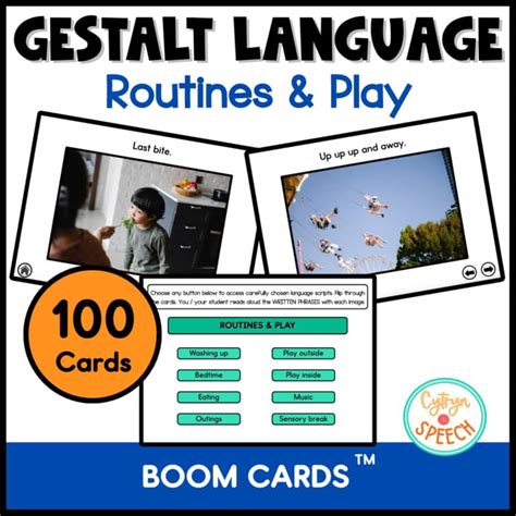 Gestalt Language Processing Activities Routines And Play Autism Boom Cards™ Gestalt Language Processing Activities Routines And Play Autism Boom Cards™
