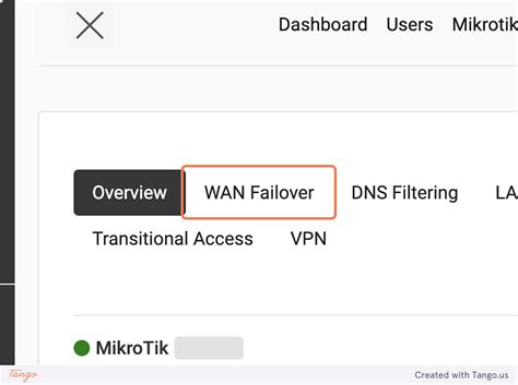 Configuring Wan Failover Sd Wan For Mikrotik