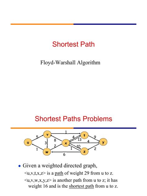 Ds Shortest Path Pdf