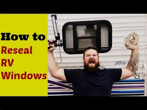 Here S How To Replace RV Windows Yourself Rv Windows Rv Diy Camper Remodel