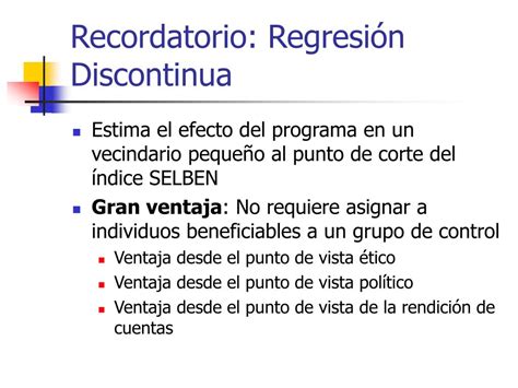 Ppt Evaluando El Bono De Desarrollo Humano Del Ecuador Powerpoint