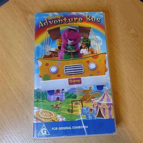 Barney Barneys Adventure Bus Vhs 1997 Rare 2000 Picclick Au