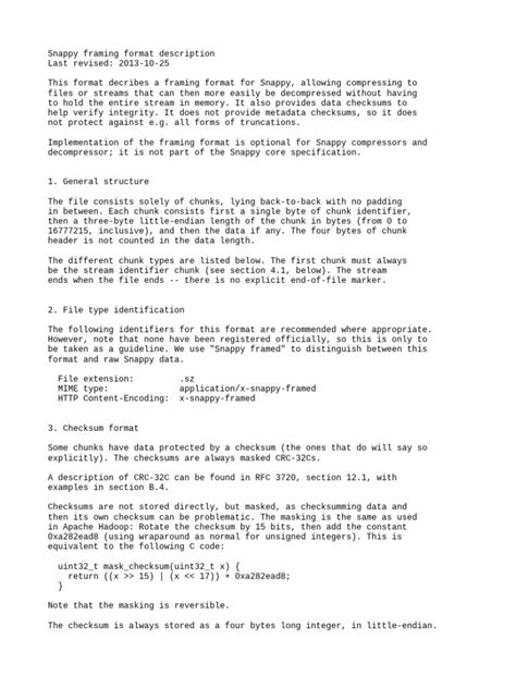 framing format 1 pdf file format computer architecture