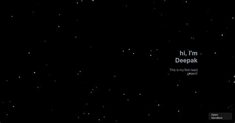 Tsparticles Preset Stars Examples Codesandbox