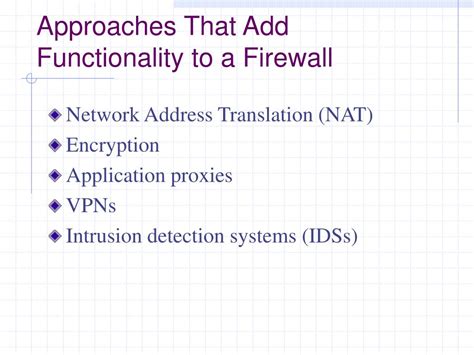 PPT Firewall Configuration Strategies PowerPoint Presentation Free Download ID