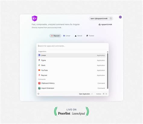 Isnt It Tricky Building A Command Menu In Angular Especially When Peerlist