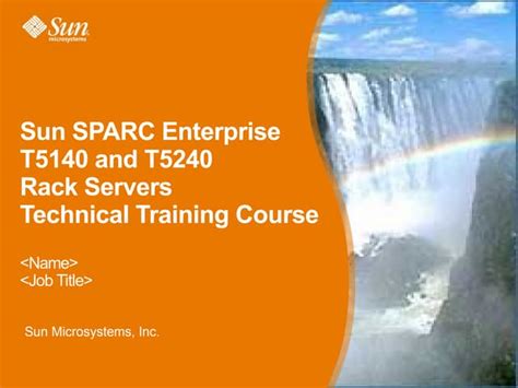 Sun Sparc Enterprise T5140 And T5240 Servers Technical Presentation Pdf
