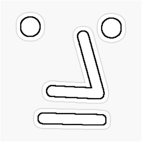 Copy Of Npc Meme Sticker For Sale By Sponkii Redbubble