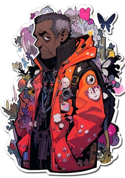 캐릭터 일러스트레이션 프리미엄 벡터