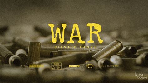 War Lyrics Nirvair Pannu Lyricsbogie