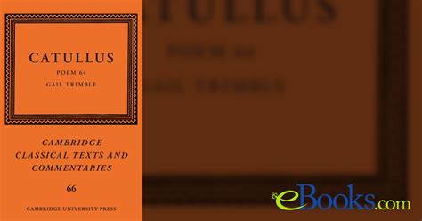 Catullus Poem 64 By Gail Trimble Ebook