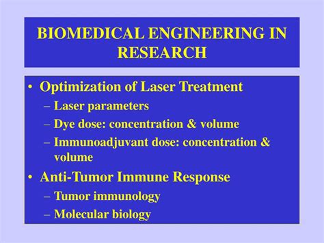 Ppt Biomedical Engineering A New Promising Interdisciplinary Field Powerpoint Presentation