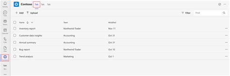 Microsoft Teams Tabs Teams Microsoft Learn