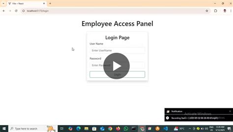 Building An Employee Access Panel With React And Bootstrap Jaswanth Babu Posted On The Topic
