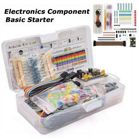 830 Breadboard Cable Resistor Electronic Component Starter Kit For Arduino