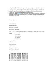 Cipher Assignment Docx 1 Using The PlayFair Cipher Encrypt Your ULID