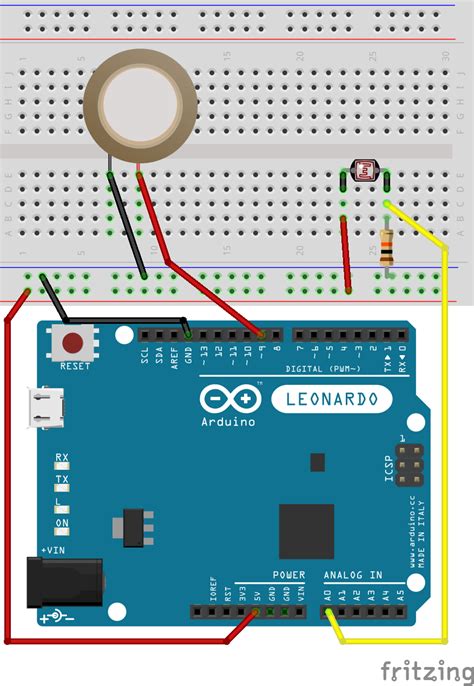 아두이노 레오나르도 조도센서로 피에조 부저 제어하기 Hello Ai 인공지능 교육에 대한 모든 것