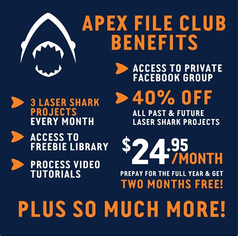 Apex File Club The Laser Shark
