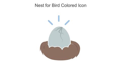 Nest For Bird Colored Icon In Powerpoint Pptx Png And Editable Eps Format PPT Presentation