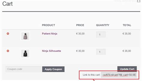 Cart Links For Woocommerce Link To Fully Populated Carts Wp Solver