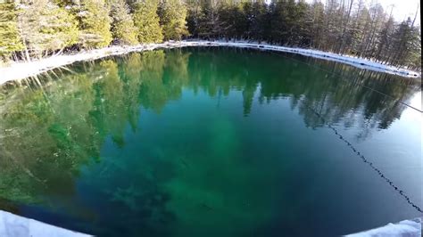 Visiting Kitch Iti Kipi Big Springs In Winter Michigans Upper
